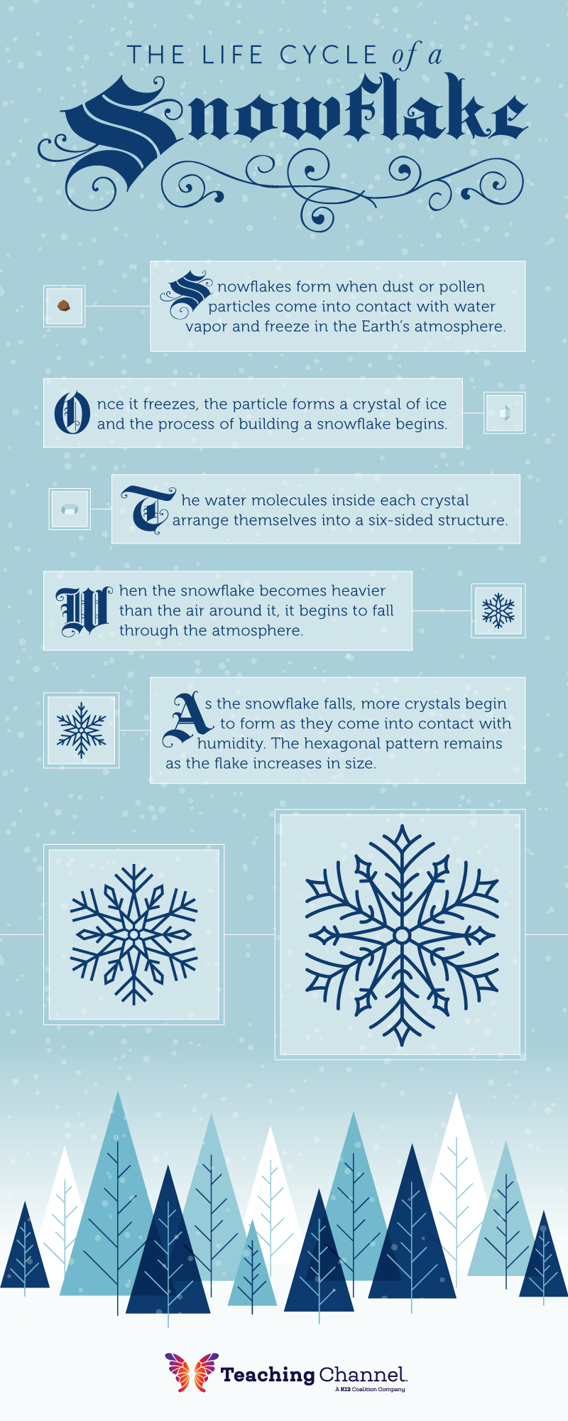 Lesson Plan Inspiration: The Life Cycle of a Snowflake | Teaching Channel