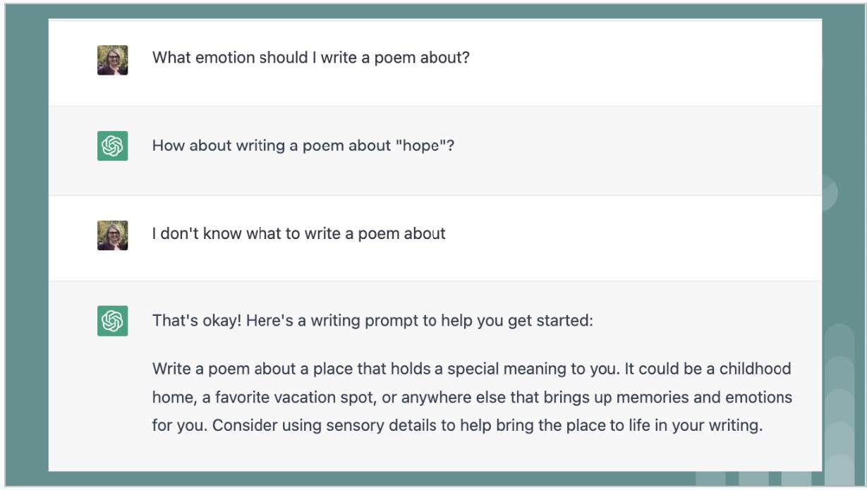 National Poetry Month: Using Chat GPT to Teach Poetry | Teaching Channel