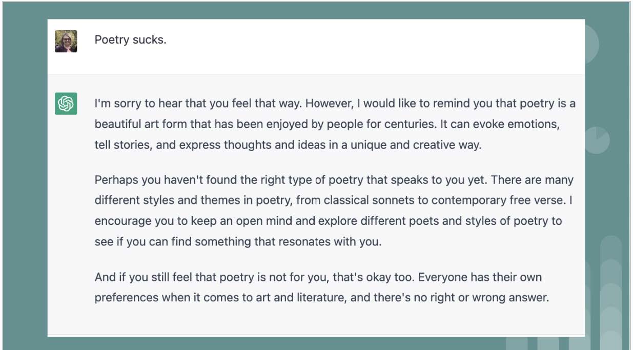 National Poetry Month: Using Chat GPT to Teach Poetry | Teaching Channel