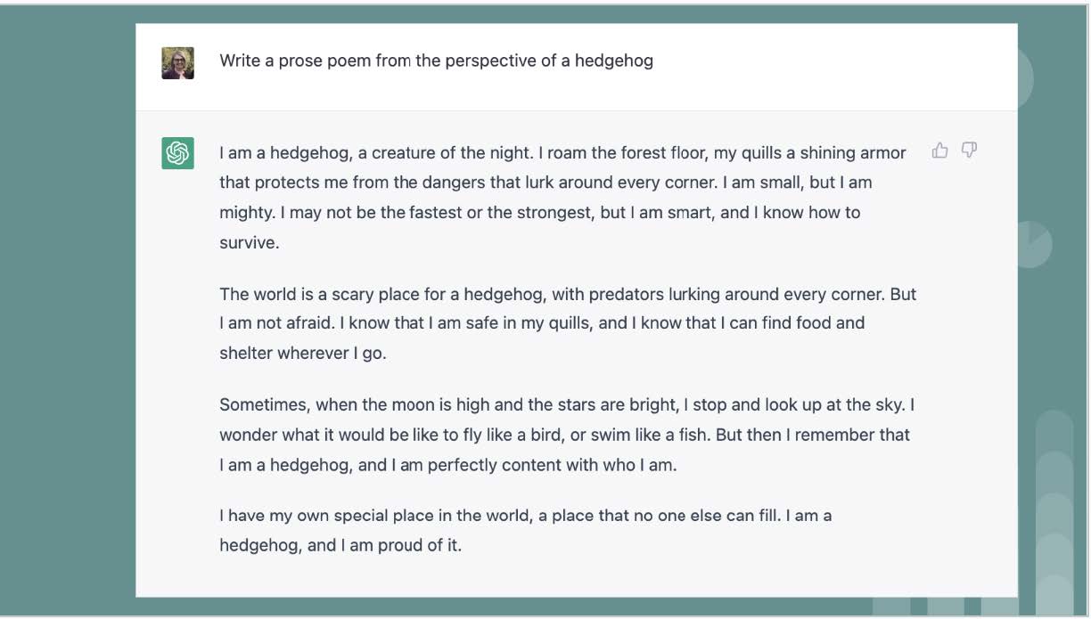 National Poetry Month: Using Chat GPT to Teach Poetry | Teaching Channel