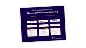 Three Considerations When Planning Professional Learning | Teaching Channel