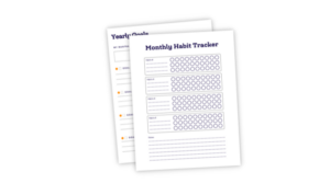 Yearly Goals and Monthly Habit Tracker | Teaching Channel