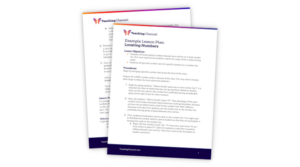 Example Lesson Plan: Locating Numbers | Teaching Channel