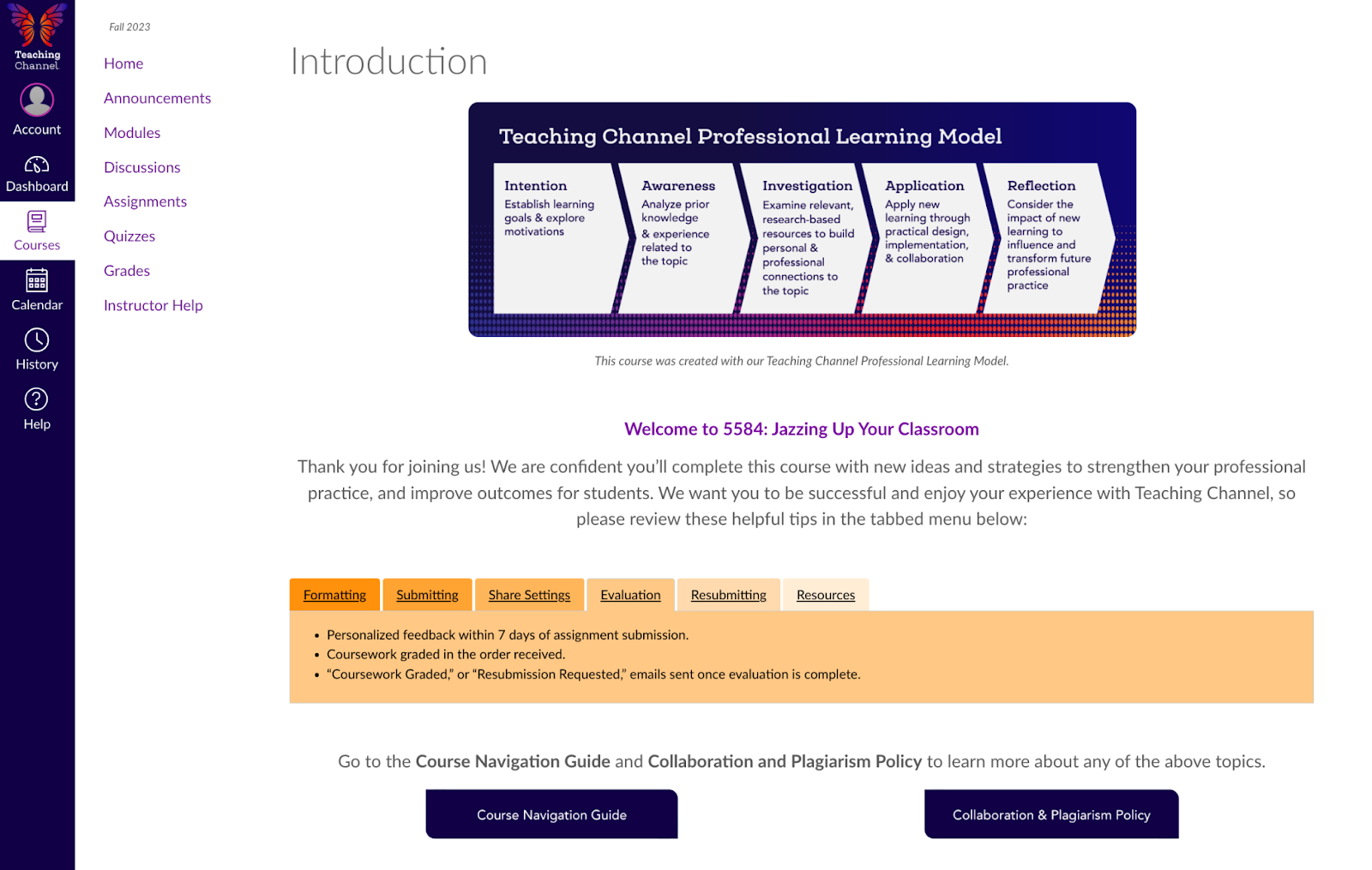 Course Formats & Options | Teaching Channel