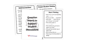 Question Stems to Support Student Discussion | Teaching Channel