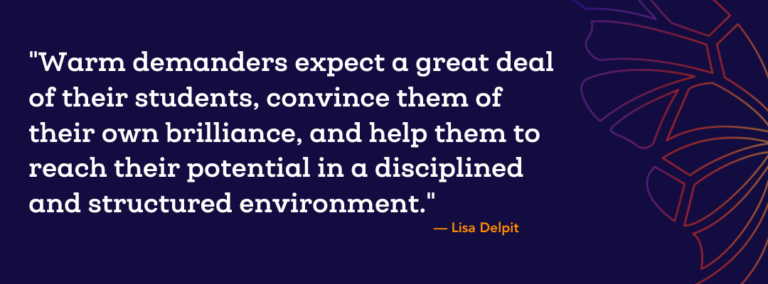 Why Warm Demanders Make the Best Teachers | Teaching Channel