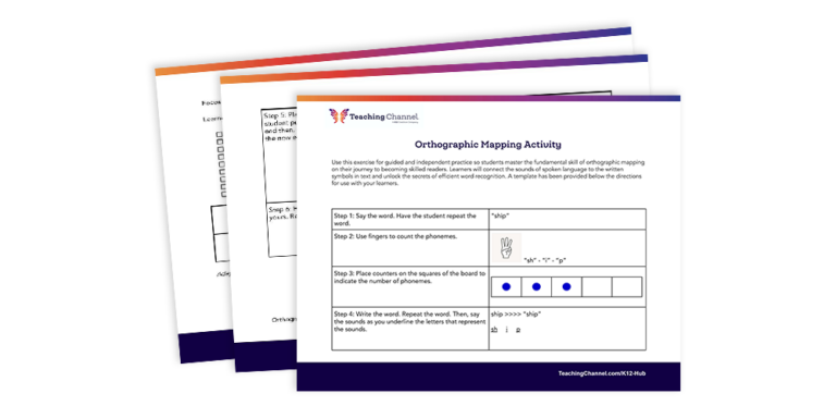 Orthographic Mapping Practice for Confident Word Recognition | Teaching ...